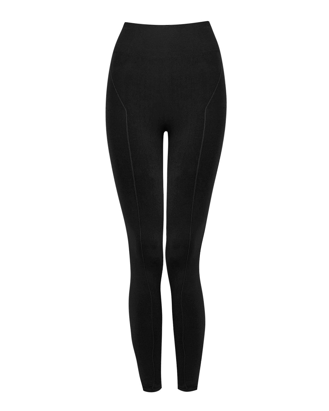 ABUNDANT High Waisted Leggings in Black - Slimming Raised Line ...