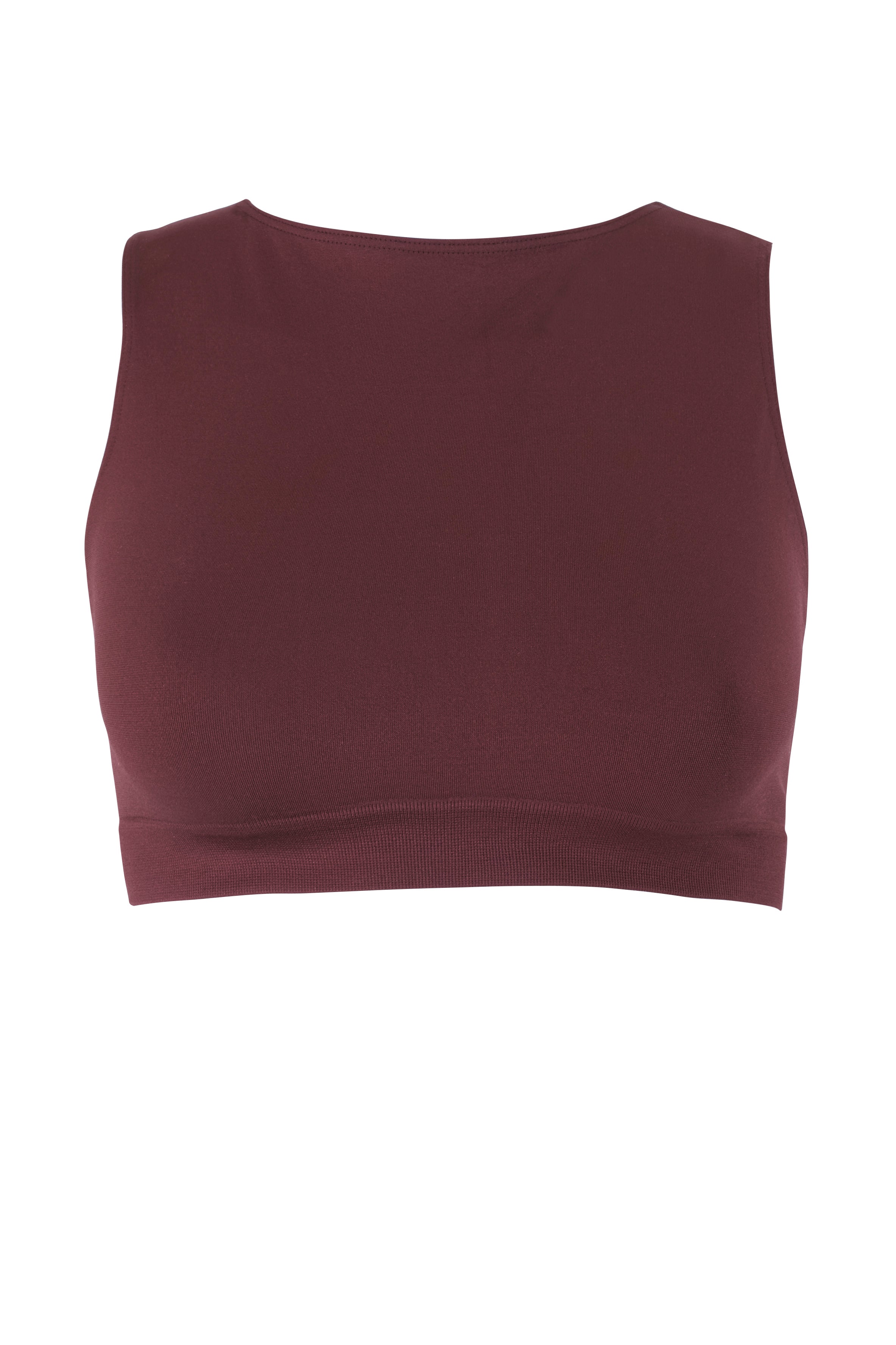 INSPIRE Top in Maroon: Chic Workout or Bikini Top | Sweat-Wicking ...