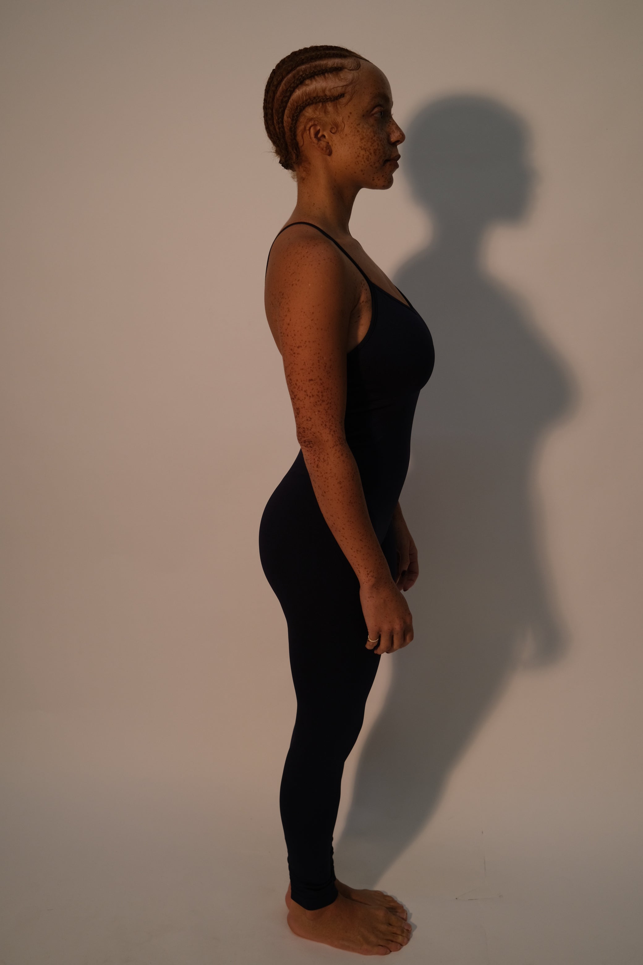 BALANCED Black Womens Unitard | Activewear Full Body Compression ...