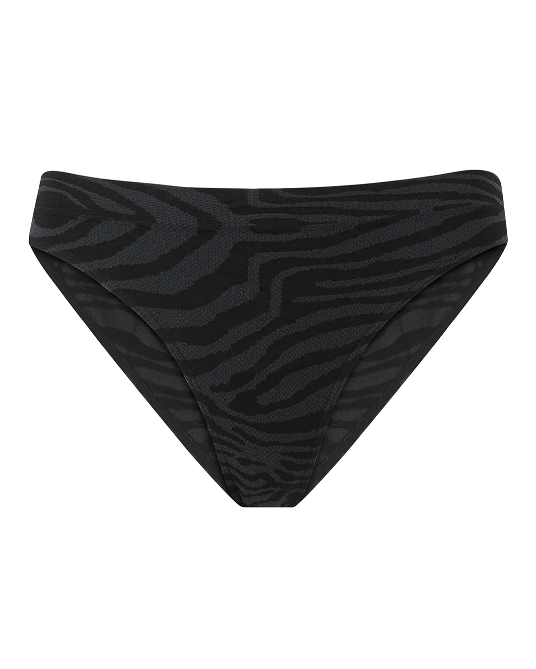 EVOLVE Bottoms | Zebra Jacquard Pattern | Medium Coverage, High Legs ...