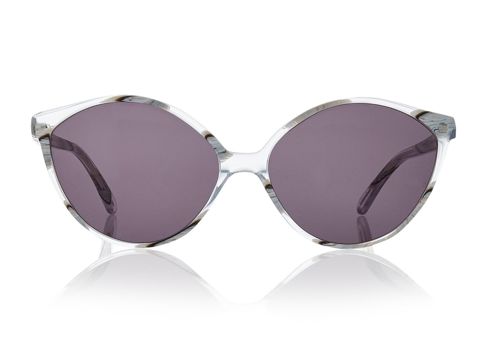Istanbul | Sunglasses | Clear Zebra – PRISM LONDON