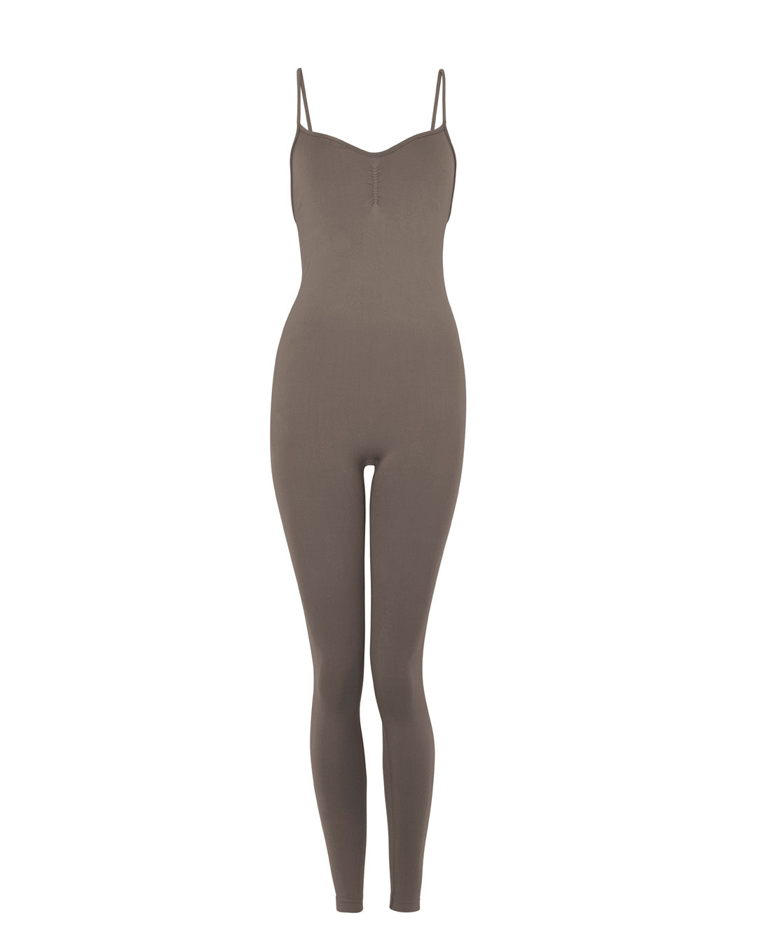 BALANCED Muddy Grey Unitard | Sculpting Full Body Comfort | Ruched ...