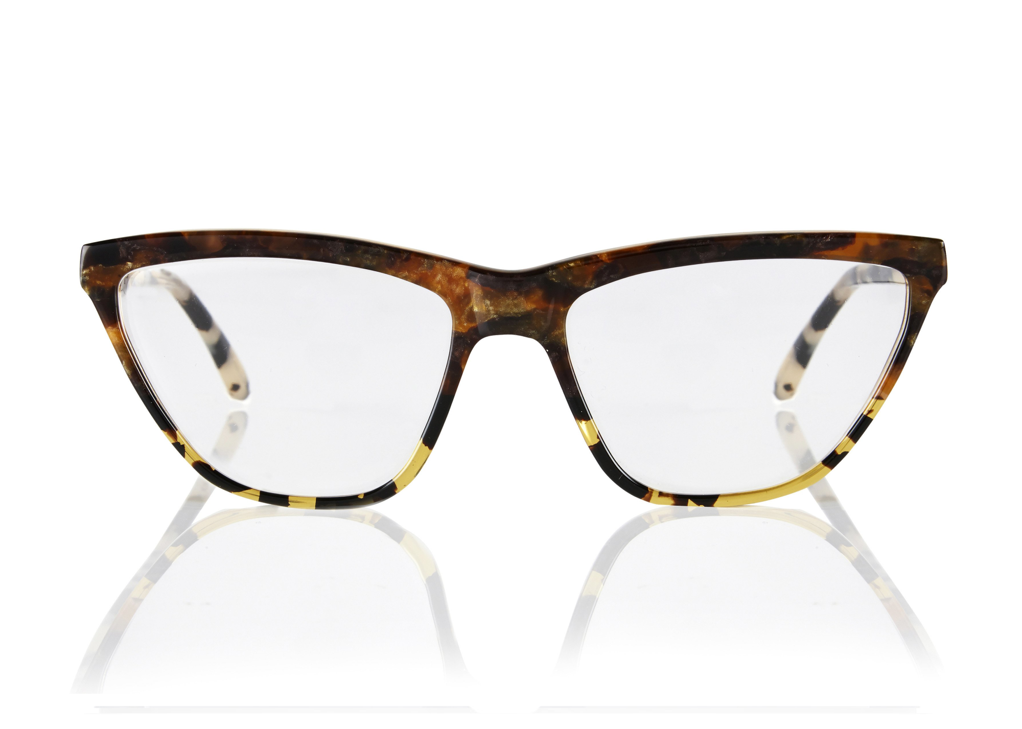 Cairo Optical Amber And Cream Tortoiseshell Prism London
