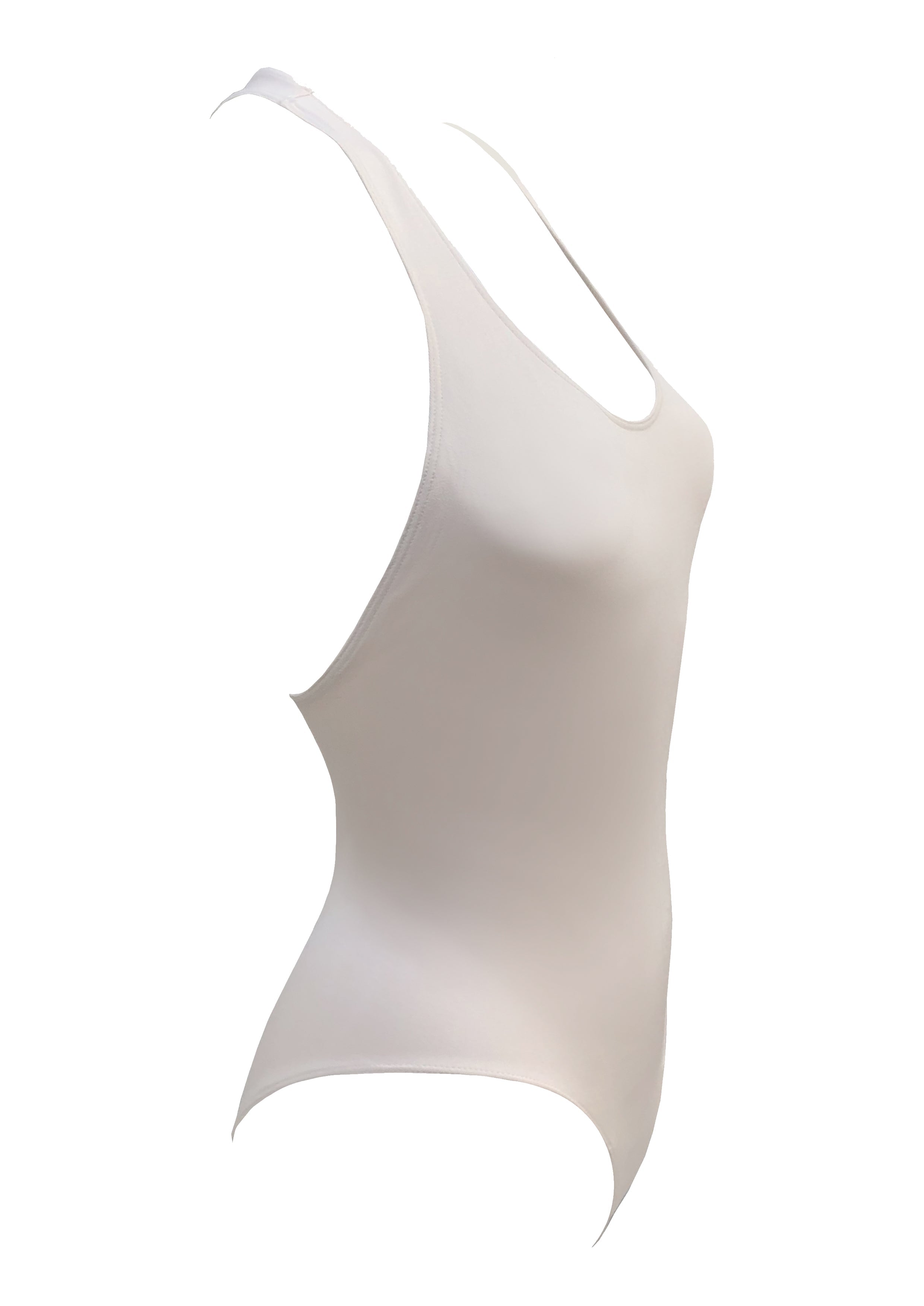 ZEALOUS Taupe One-Piece Swimsuit | Shaping & Sculpting Fit | Racer Back ...